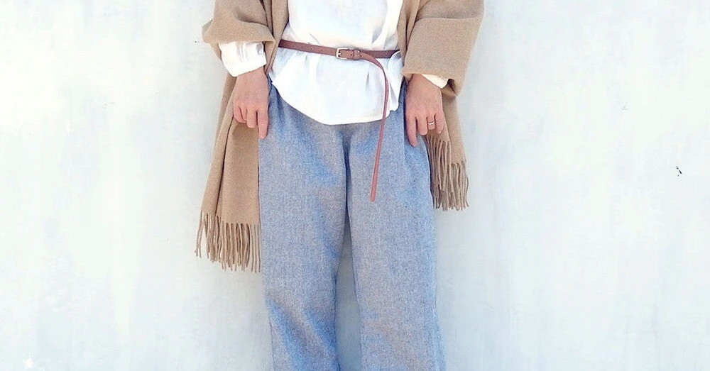 きれいめ綿×麻パンツで軽やかコーデ | iichi 日々の暮らしを心地よくするハンドメイドやアンティークのマーケットプレイス