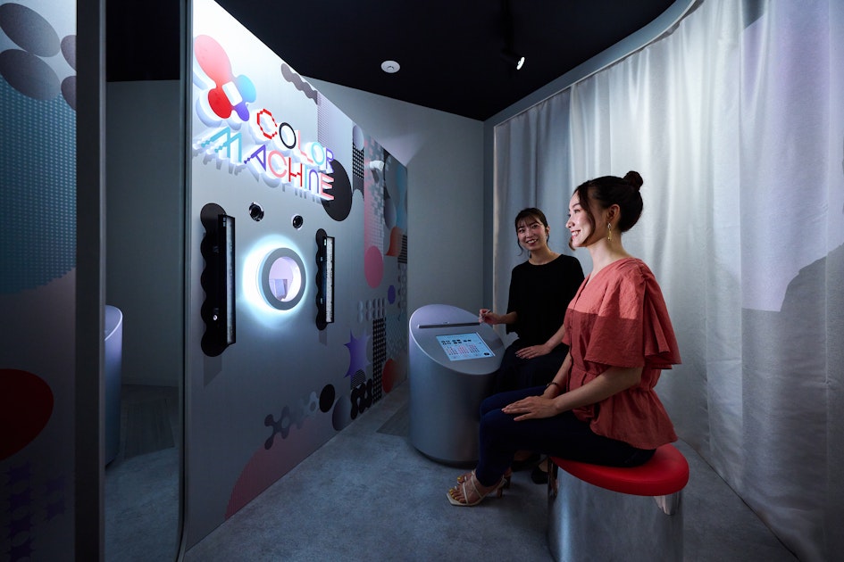 カラーメイクを無数にシミュレーション：Maison KOSÉ銀座「COLOR MACHINE」 | fashion tech news