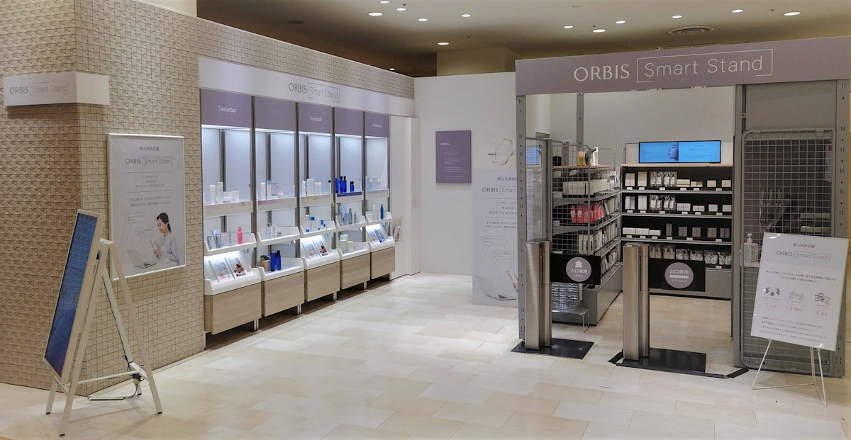 無人販売ならではの手軽さとここちよさを兼ね備えた次世代ショップ「ORBIS Smart Stand」 | fashion tech news
