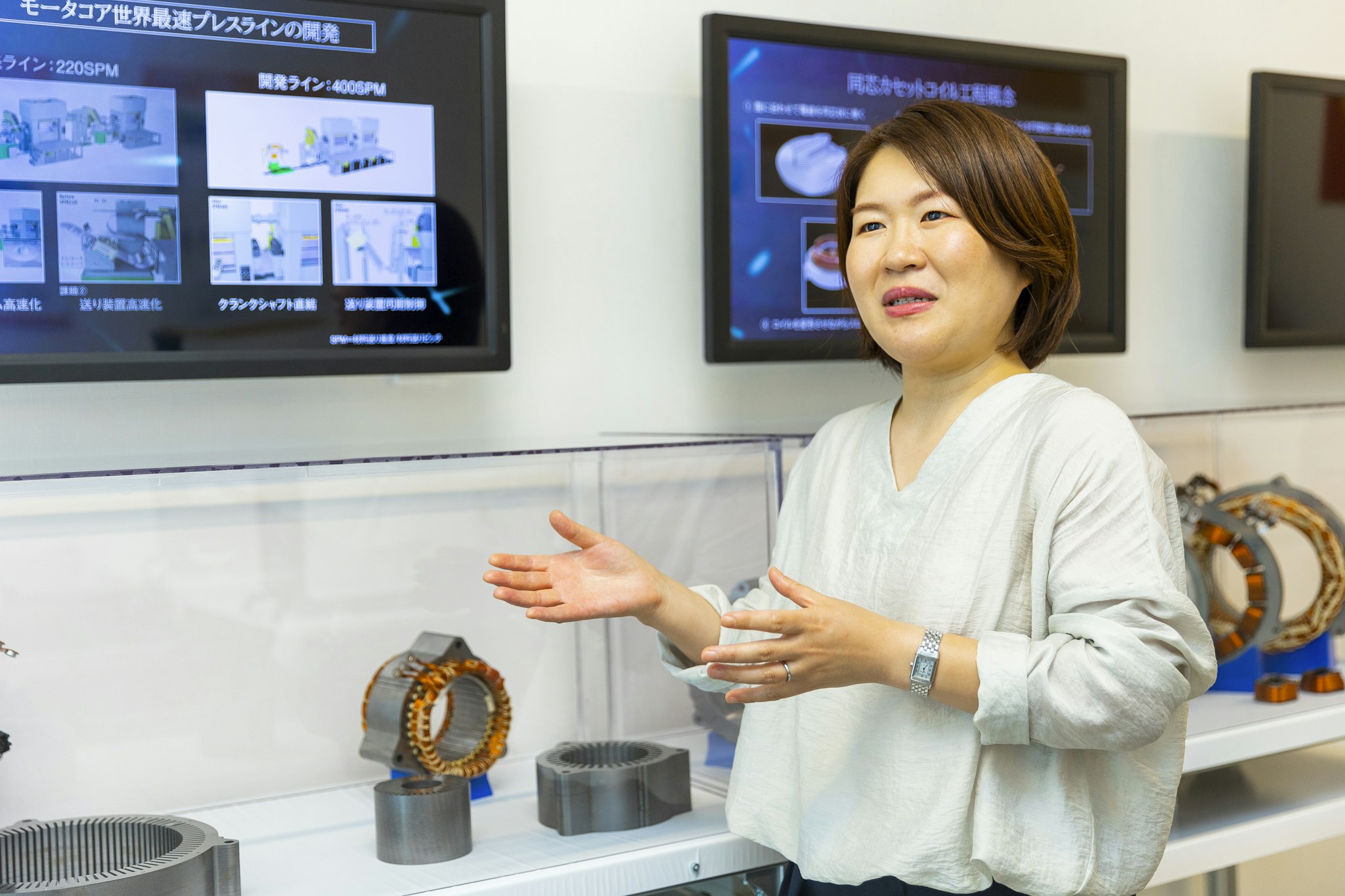 新材料・新工法の開発で、EV用モータのゲームチェンジャーを生み出す。 | AISIN CROSS（アイシンクロス） | 株式会社アイシン 採用サイト