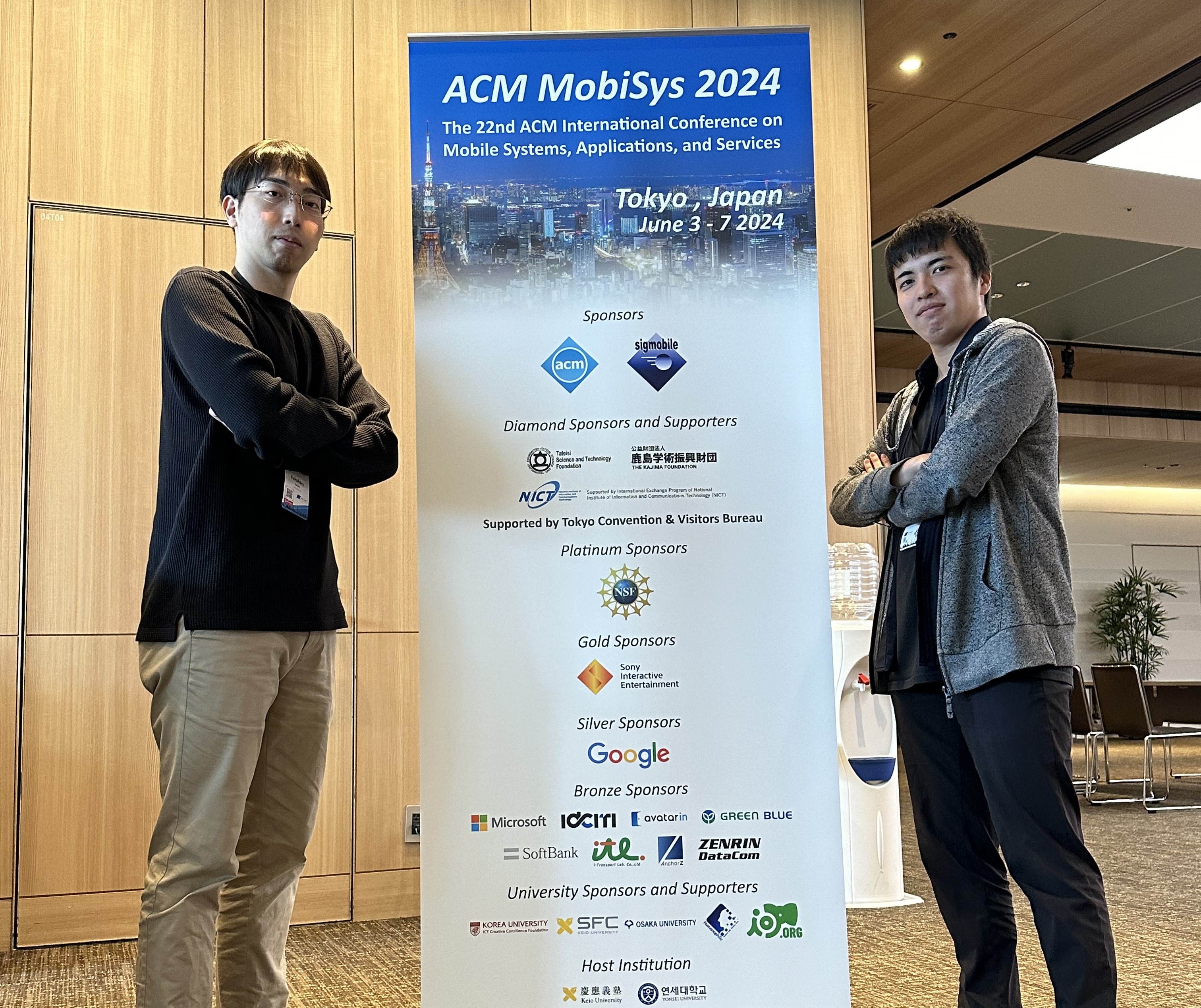 国際会議ACM MobiSys2024 | 大阪大学 山口研究室