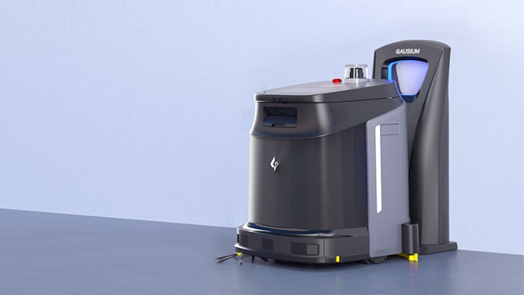 業務用清掃ロボット「Phantas」吸引・水拭き兼用｜小〜中規模施設向け | DFA Robotics