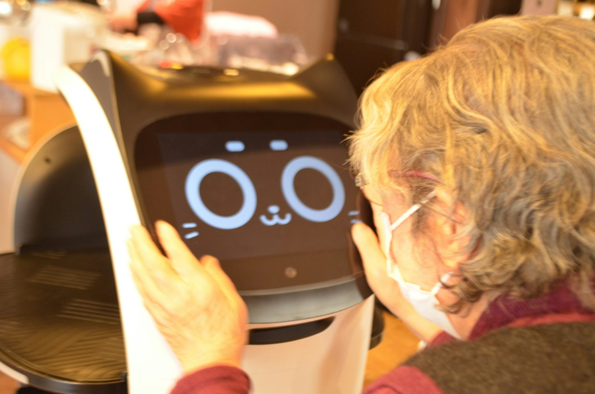 【介護施設導入事例】Greenガーデン南大分さま｜ネコ型配膳ロボット「BellaBot」 | DFA Robotics