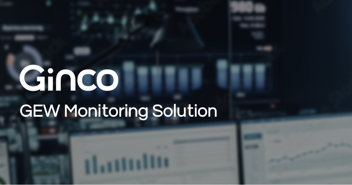 GEW Monitoring Solution | Ginco
