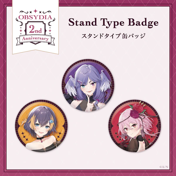 NIJISANJI EN announces “OBSYDIA 2nd Anniversary” merchandise | NIJISANJI