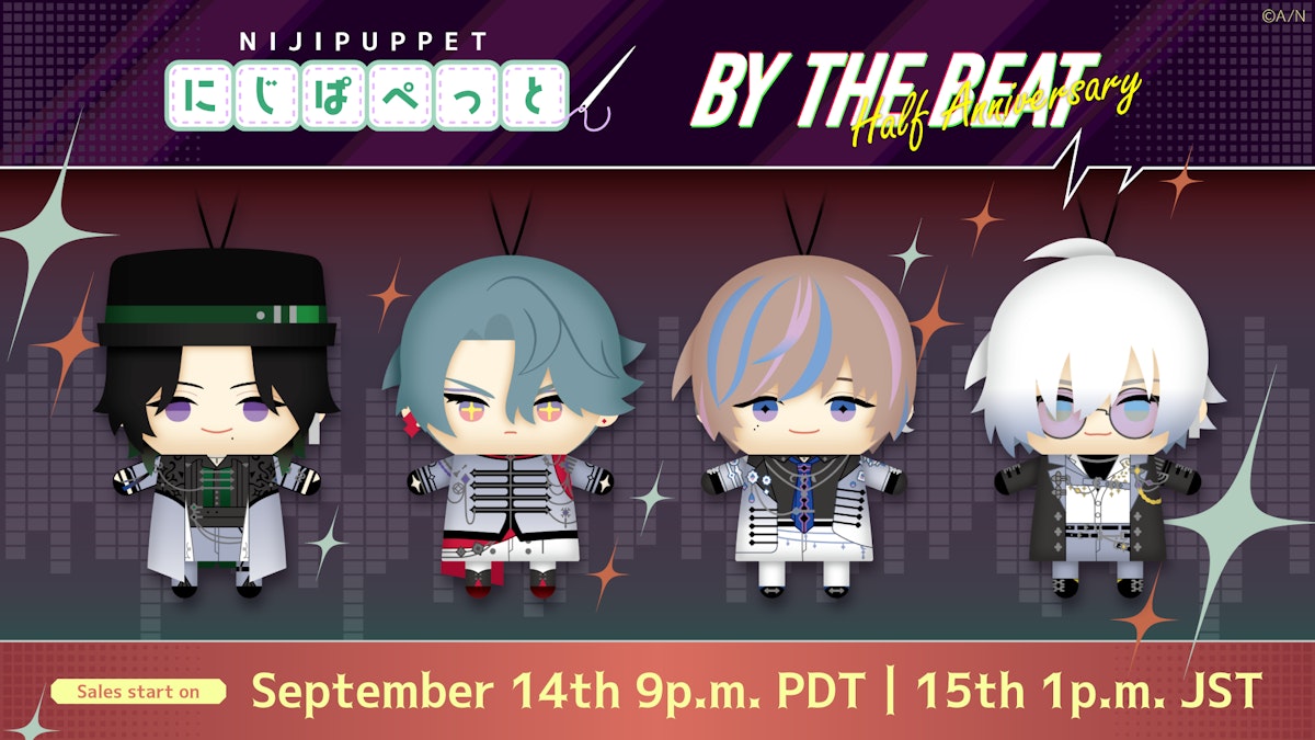 NIJISANJI and NIJISANJI EN announce “BY THE BEAT Half Anniversary NIJI ...