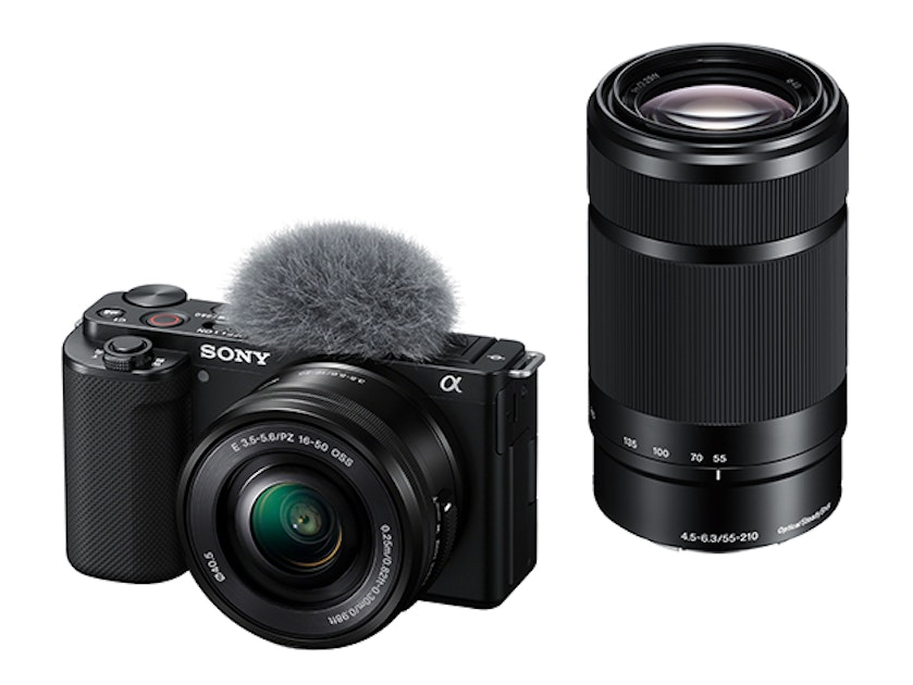 Sony Adds Double Zoom Lens Kit to Mirrorless Camera “VLOGCAM ZV-E10 ...