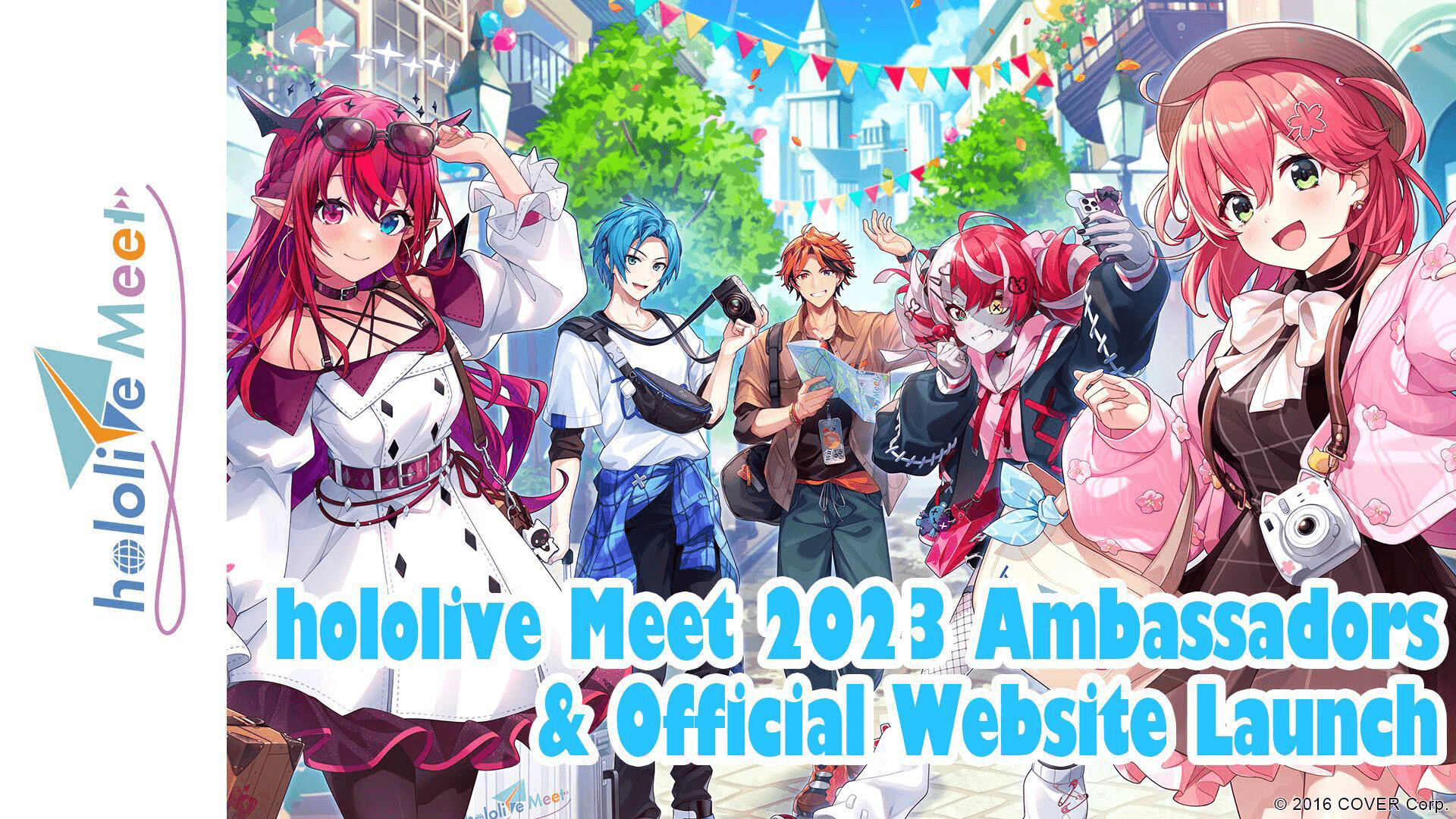 hololive production Announces hololive Meet 2023 Ambassadors and Official Website Launch | COVER ...