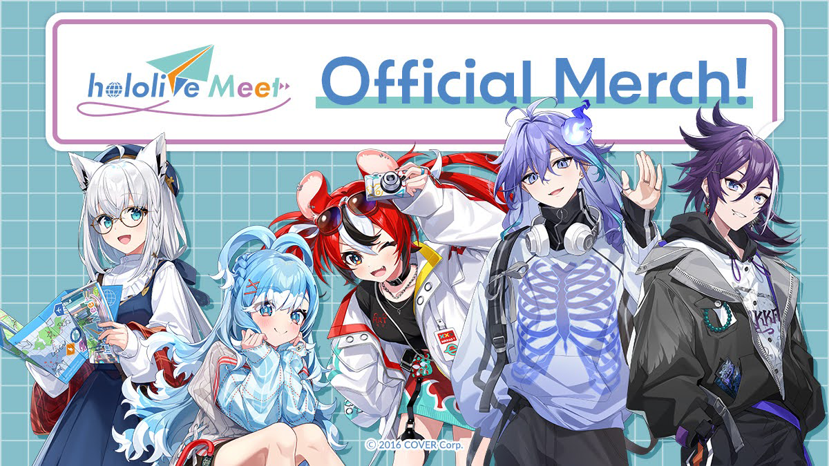Tokyo Otaku Mode x hololive Meet 2024 New Merchandise Release | COVER Corp.
