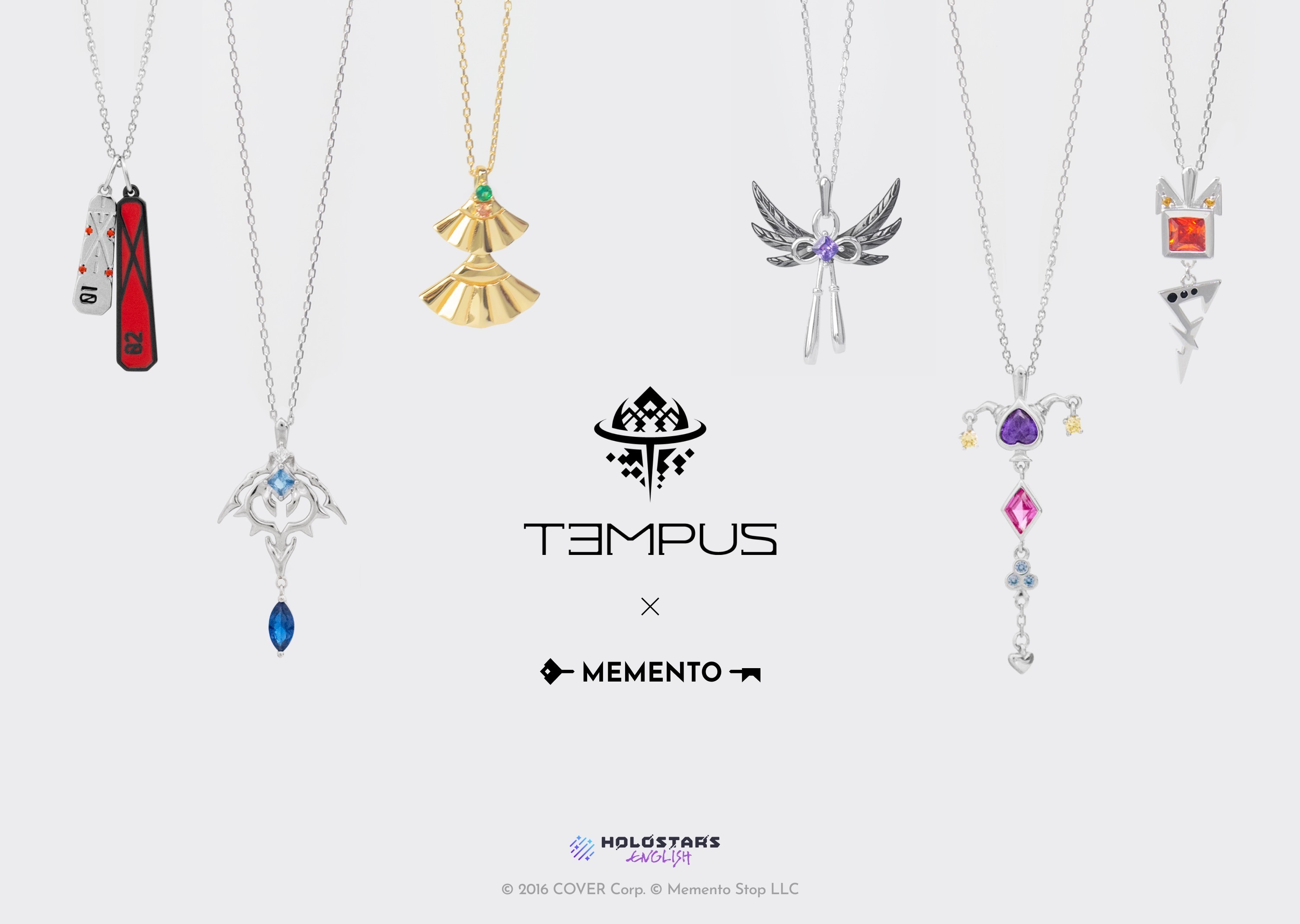 Memento Jewelry and HOLOSTARS English -TEMPUS- New Collection Release ...
