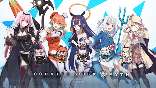 hololive English -Myth- x CounterSide Collaboration Starts on Dec 8th ...
