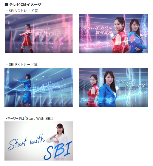 当社子会社SBI FXトレード、SBI VCトレードのイメージキャラクター鷲見玲奈さん出演テレビCM放映開始のお知らせ | SBIリクイディティ・マーケット