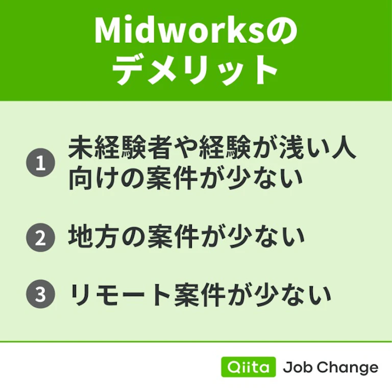 Midworksの評判・口コミは？口コミからわかるメリットや利用方法も解説 | Qiita Job Change