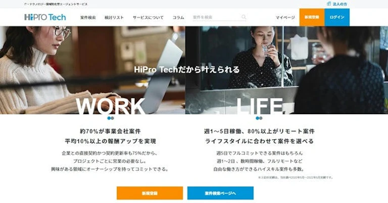 HiPro Tech（ハイプロテック）の評判・口コミは？案件の特徴や利用の流れを解説 | Qiita Job Change