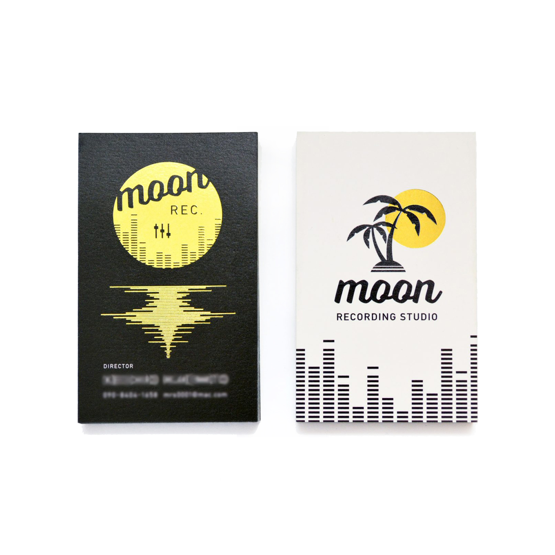 Moon Recording Studio 名刺 | 制作実績 | 合同会社KAMENOCO