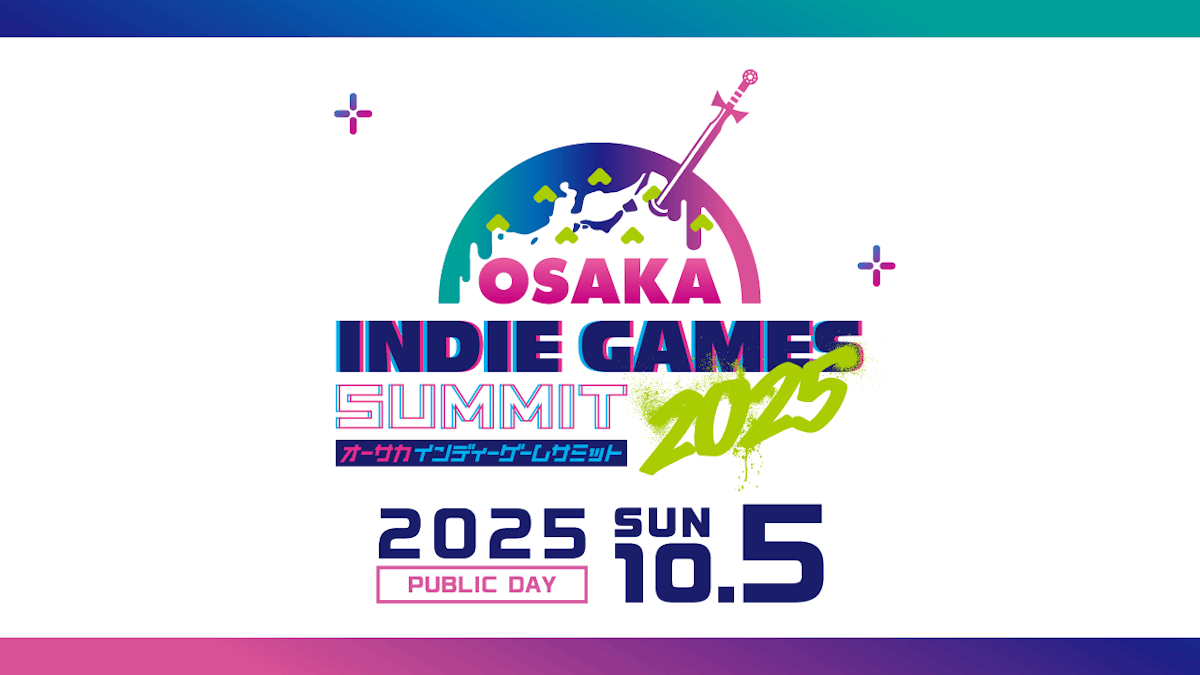 【TICKET OPEN】OSAKA INDIE GAMES SUMMIT 2025 | Tickets in Japan