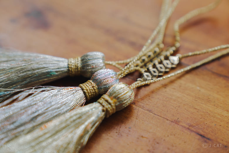 Weave Japanese Accessories with Nishijin Brocade at Masuya Takao in Kyoto