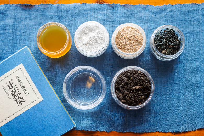 Traditional “Japan Blue” Fermented Indigo Dyeing Experience in a Lush ...