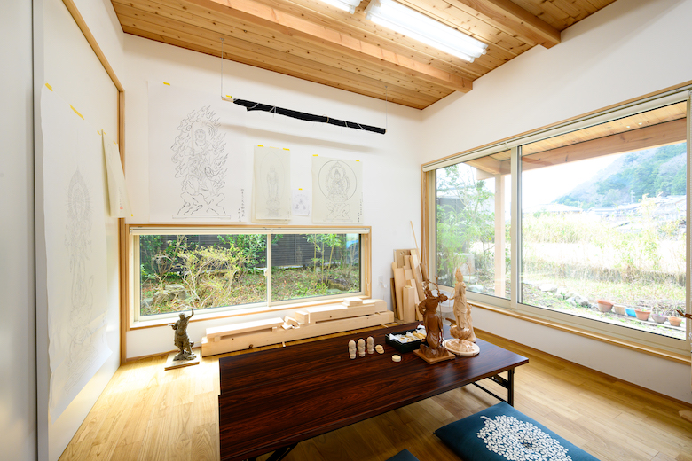 Warabe Jizo Japanese Buddhist Statuette Carving Experience in Yase, Kyoto