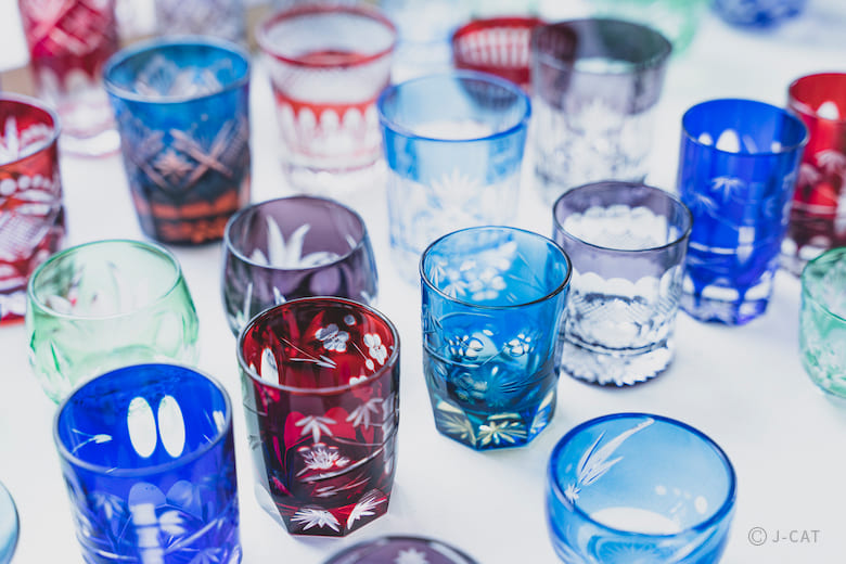 Cut Patterns Into an Edo Glass Matcha Bowl & Experience the Radiance of ...