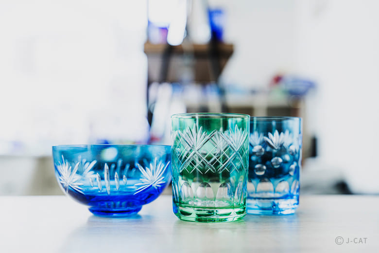 Cut Patterns Into an Edo Glass Matcha Bowl & Experience the Radiance of ...