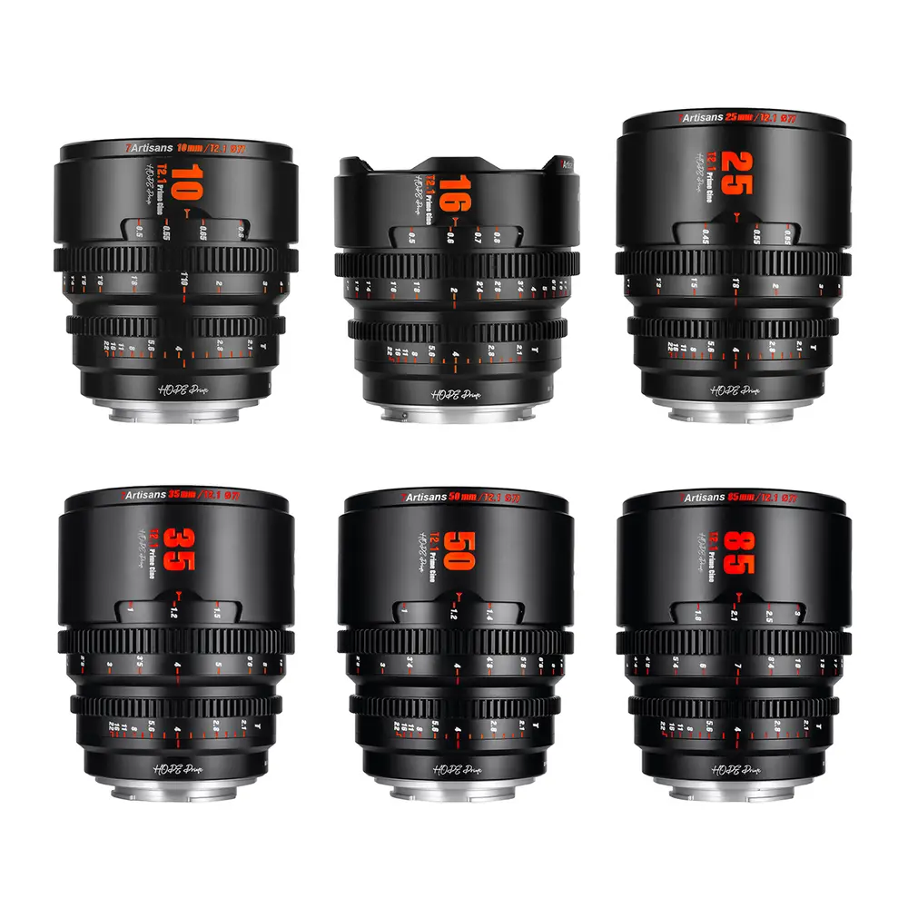 七工匠 7Artisans HOPE Prime 6本セット 10-85mm T2.1 マイクロフォーサーズ用 "ブラック"の新品/中古を買う ...