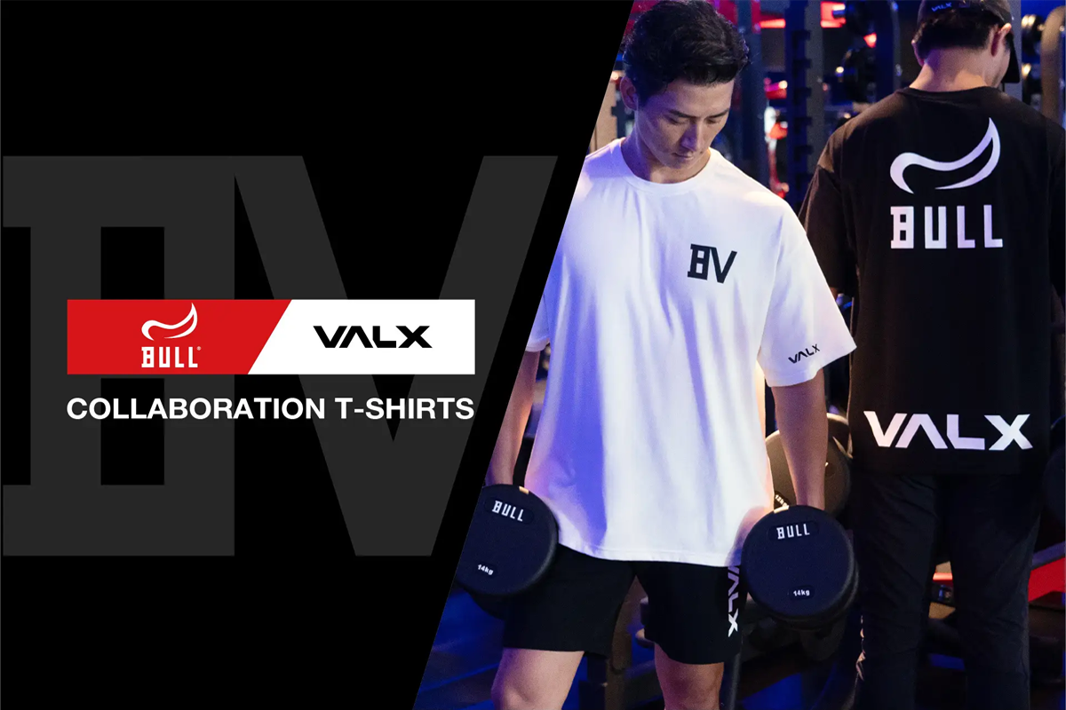 マッスルが注目するブランドBULL×VALXのコラボT-SHIRTが発売開始｜VALX株式会社