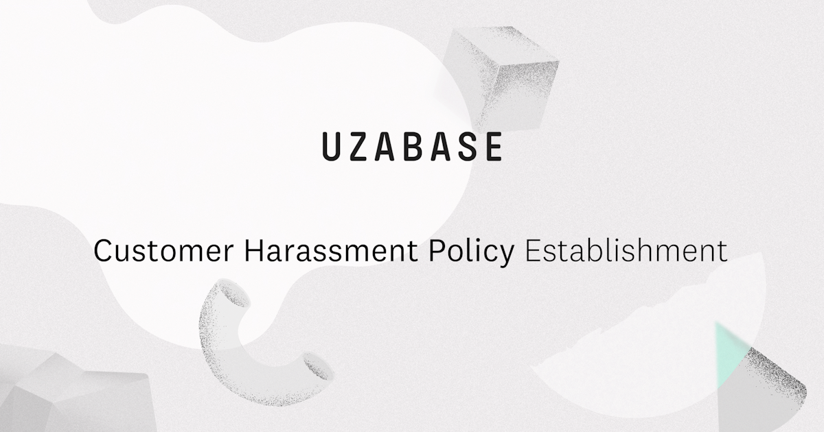 Uzabase Establishes Policy on Customer Harassment | News | Uzabase, inc.