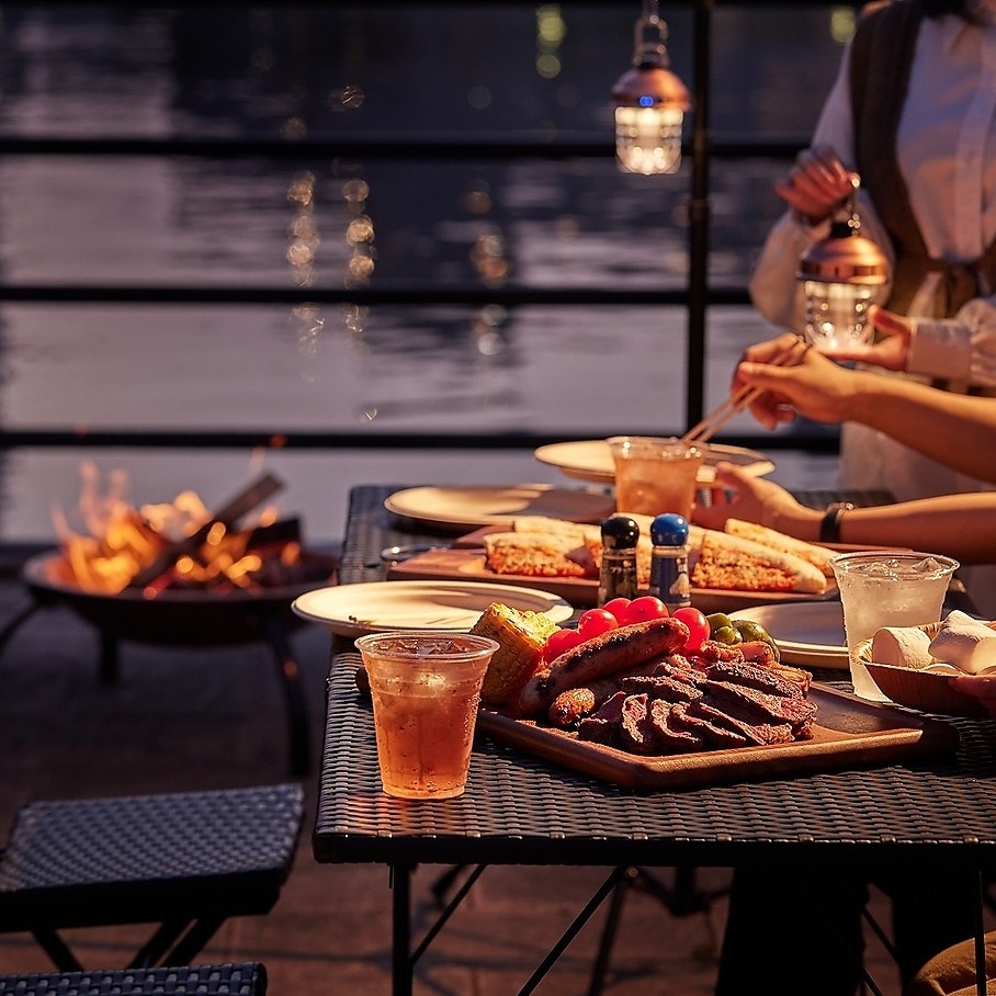 【リバーサイドBBQ＆焚火】2023/3/2～2023/11/30まで開催！