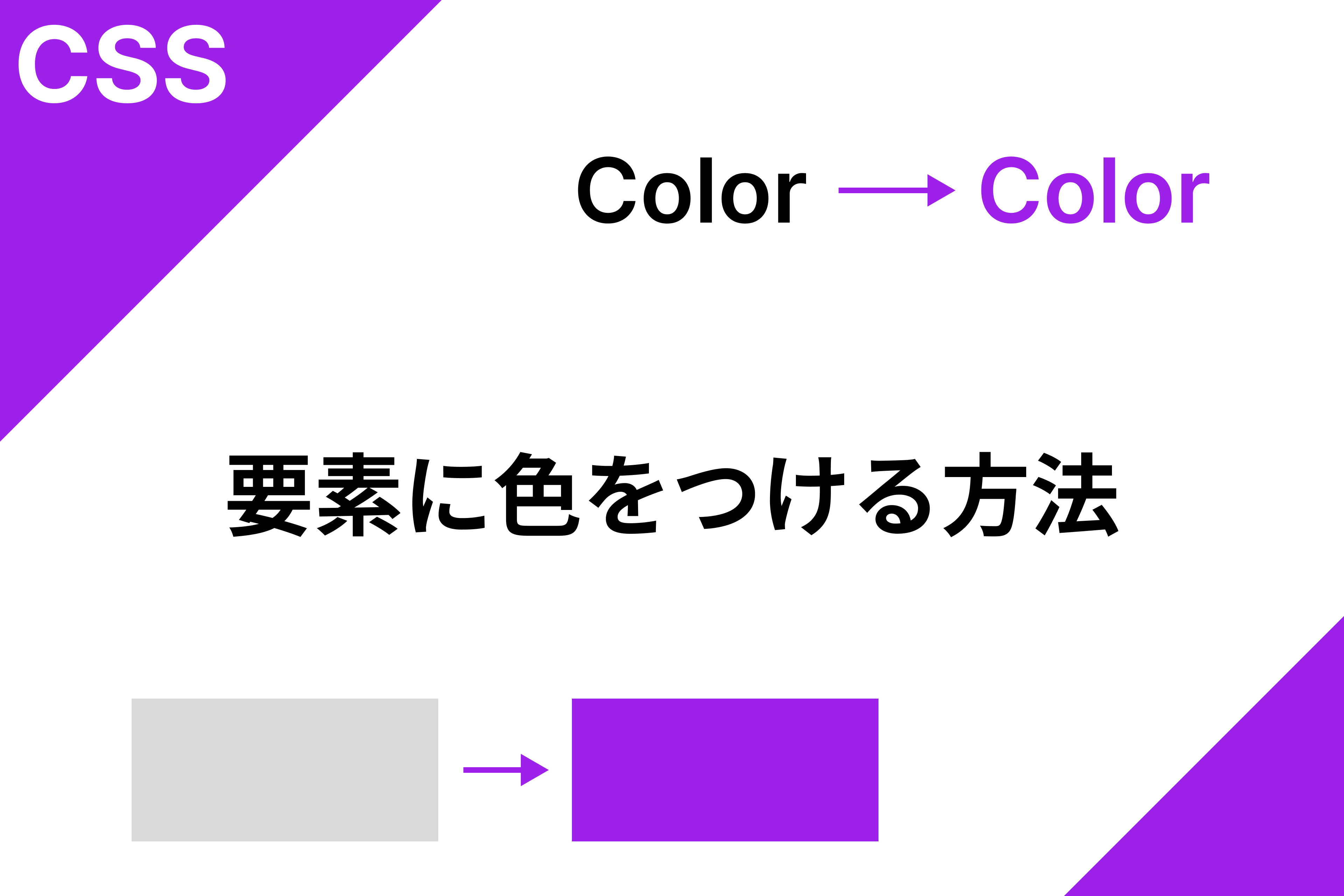 CSSで文字や要素に色を付ける・変更する方法をわかりやすく解説 | Mochi Blog