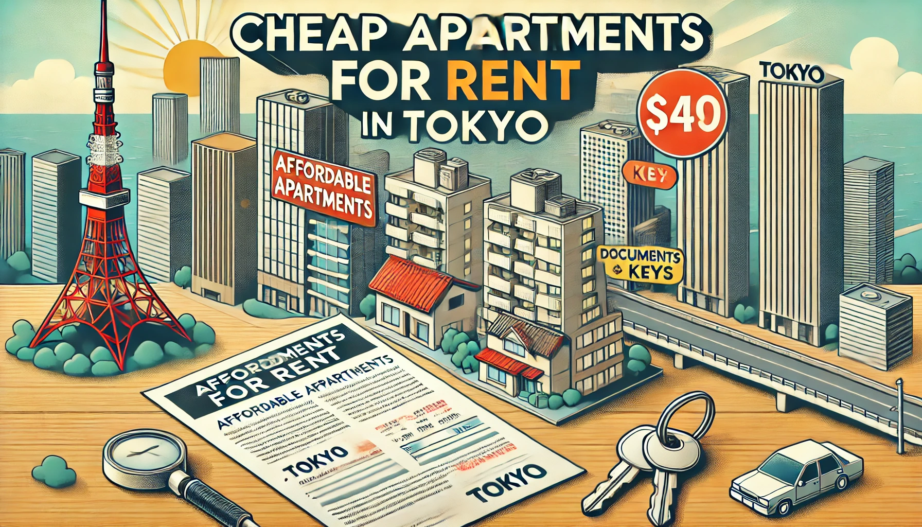 Cheap Apartments for Rent in Tokyo