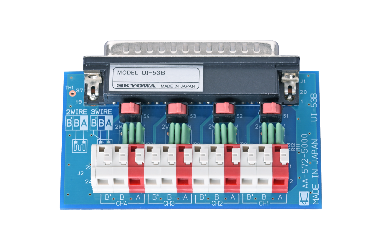 ラインナップ：UI-53B 1ゲージ用ブリッジアダプタ - 製品情報｜共和電業
