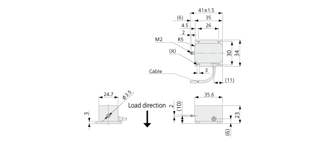 Features: LVS-A Ultra Small-capacity Load Cell - Product Information ...