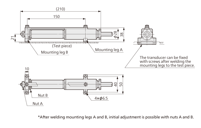 Features: BS-15CT Surface-mounting Type Strain Transducer - Product ...