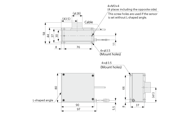 Features: DTPA-A Wire-type Displacement Transducer - Product ...