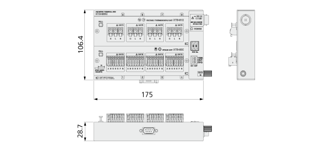 Features: NTB-500C Medium Speed Network Terminal Box - Product ...