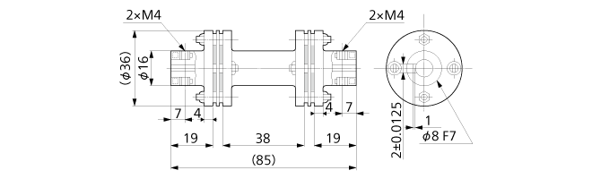 Line Up : FC-B Flexible coupling - Product | KYOWA