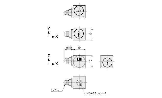 Features: ASPD-A Piezoelectric Acceleration Transducer (Built-in ...