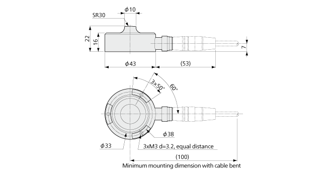 Features: LCX-A-ID Small-sized Compression Load Cell - Product ...
