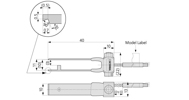Features: DTC-A Clip-type Displacement Transducer - Product Information ...